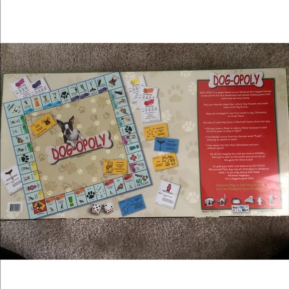 Games | Dogopoly A Tailwagging Monopoly Board Game | Poshmark